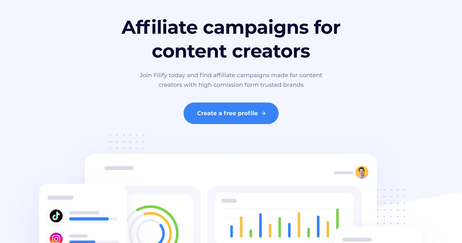 Filify - Affiliate platform made for content creators